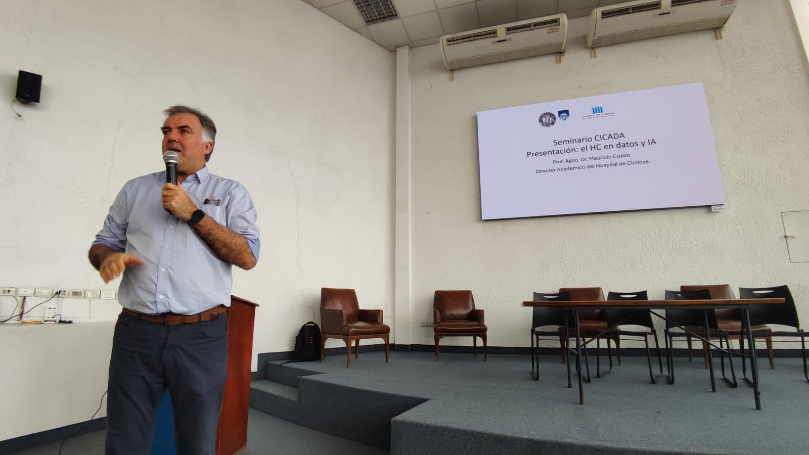 CICADA en el Hospital de Clínicas: «El potencial de trabajo es enorme»